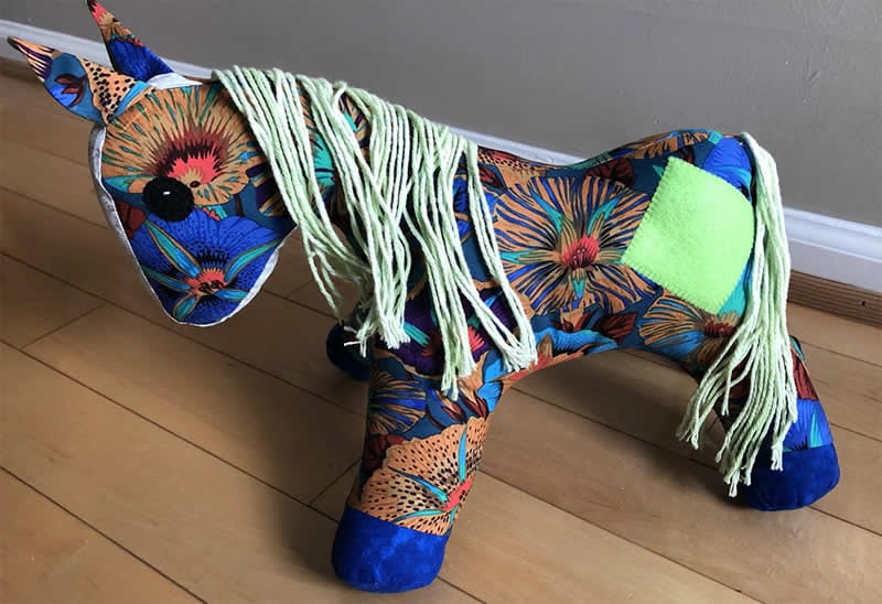 Sewing Patterns for Beginners | A Huggable Horse